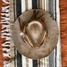 Distressed Western Hat - Etsy