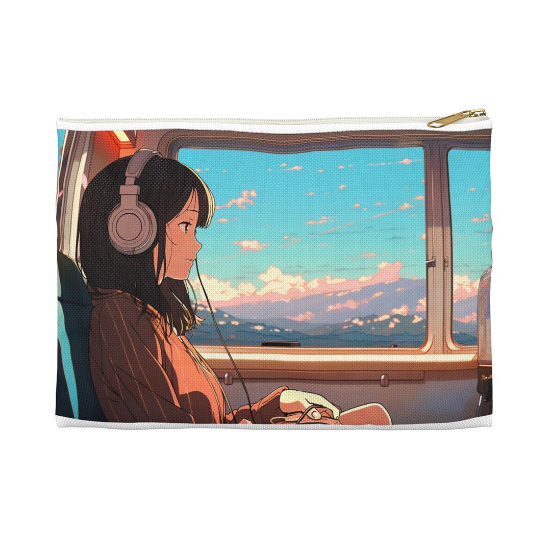 Anime Art Accessory Pouch - Etsy