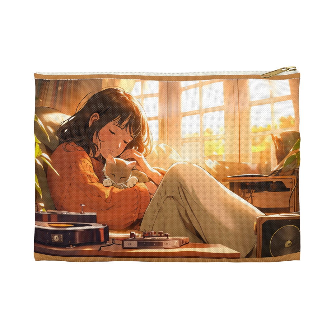 Anime Art Accessory Pouch - Etsy