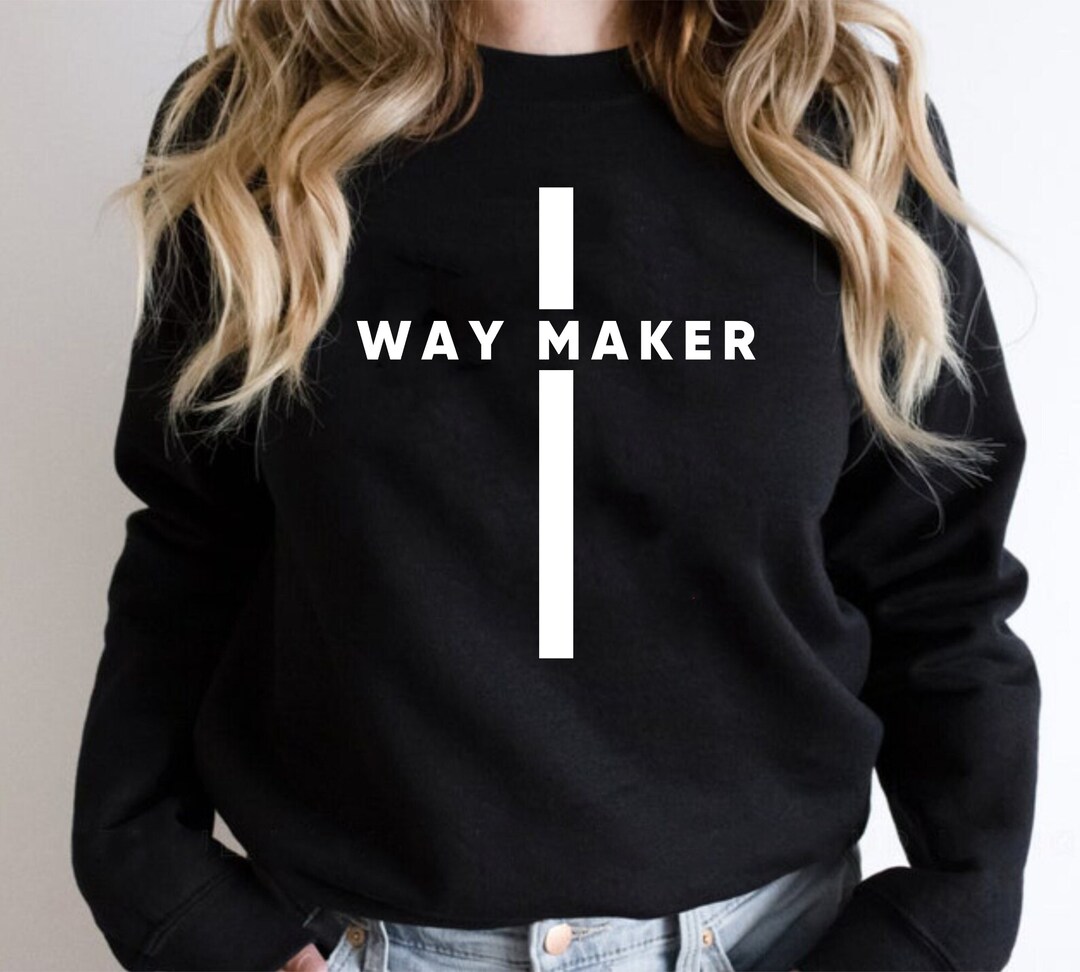 Waymaker Sweatshirt, Faith Sweatshirt, Christian Religious Sweater ...