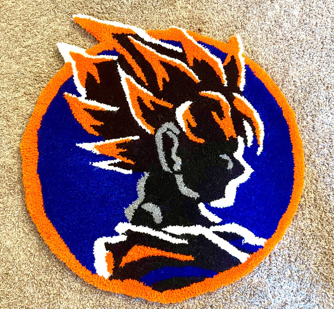Dragon Ball Z Rug goku - Etsy