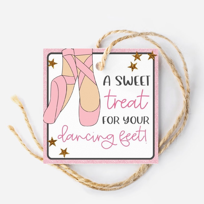 Blue Bag Tag for Dance - Etsy