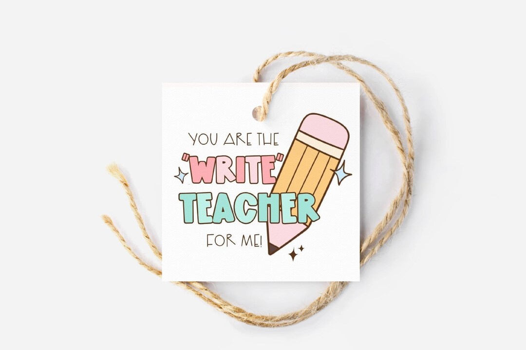 Printable Teacher Appreciation Week Cookie Treat Tag | World's Best ...