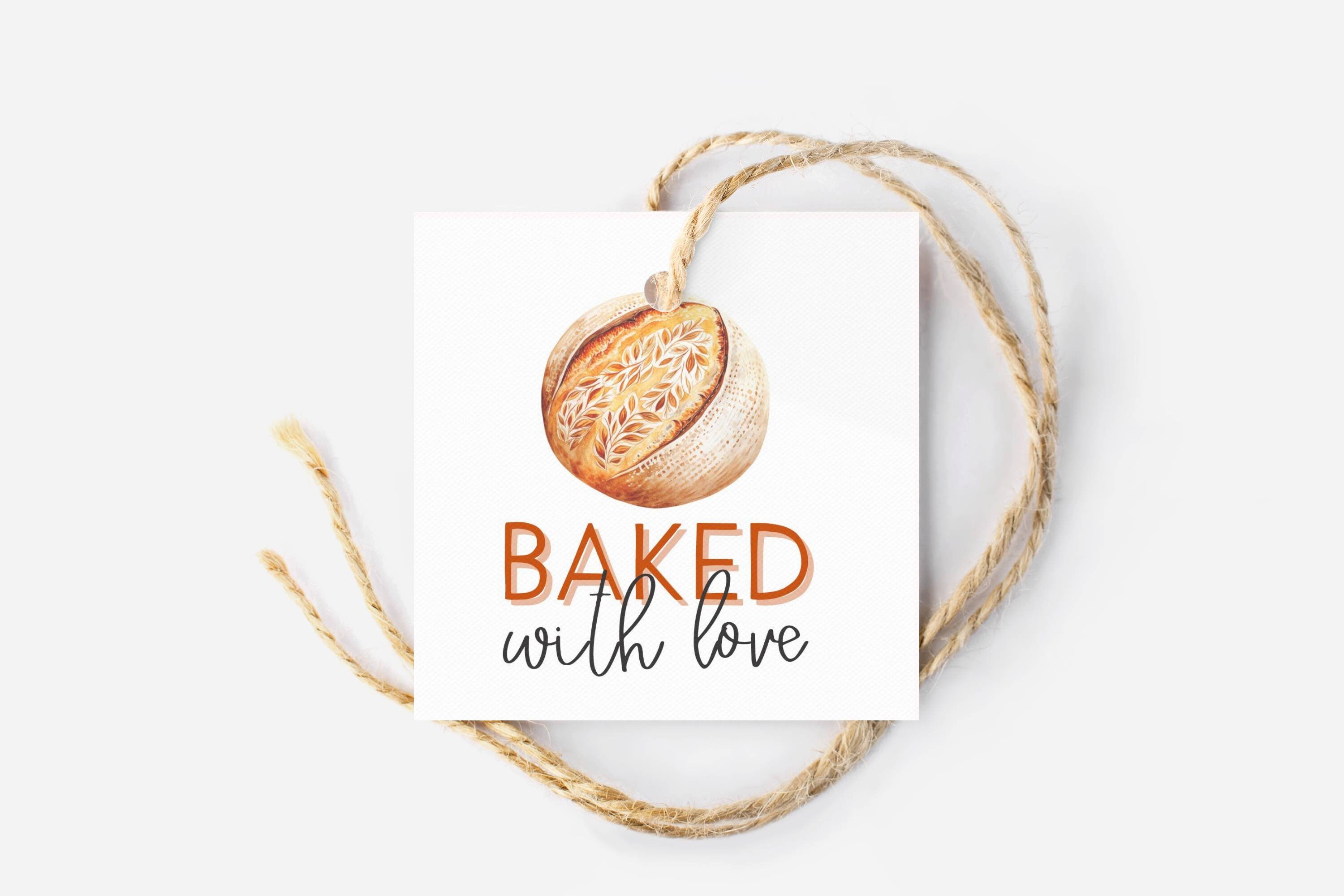 Printable Sourdough Bread Tag Sourdough Bread Baker Tag Home Bakery ...