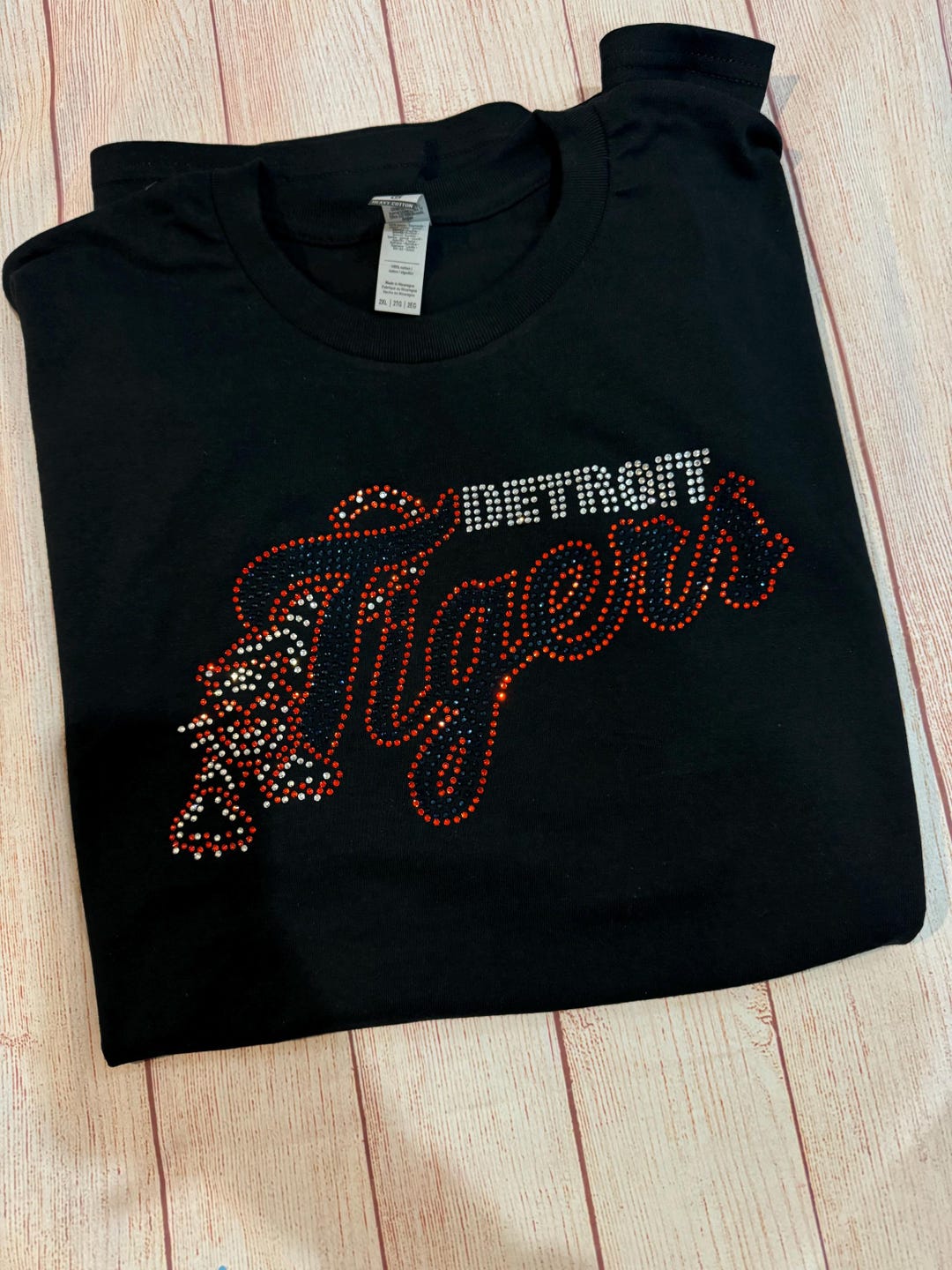 Tigers Top, Detroit Baseball, Tigers Tee - Etsy