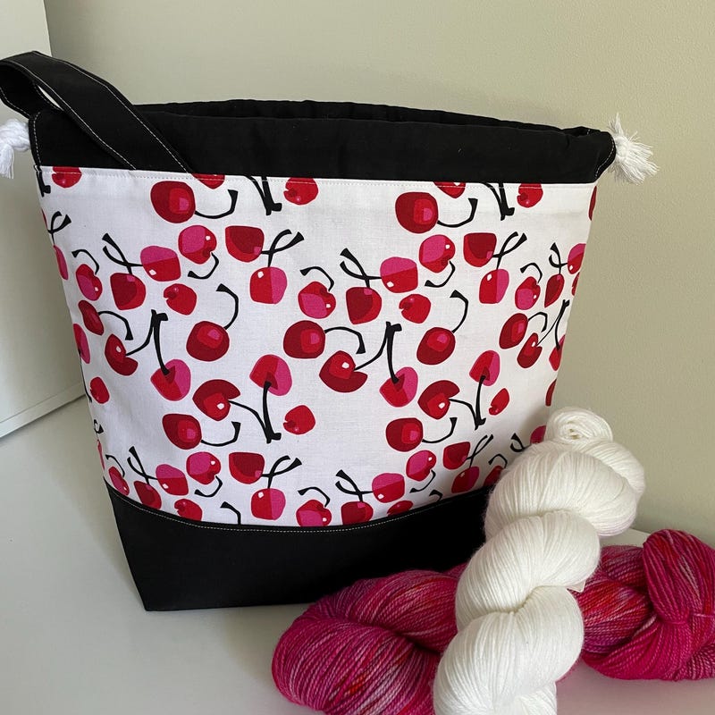 Crochet Project Bag - Etsy