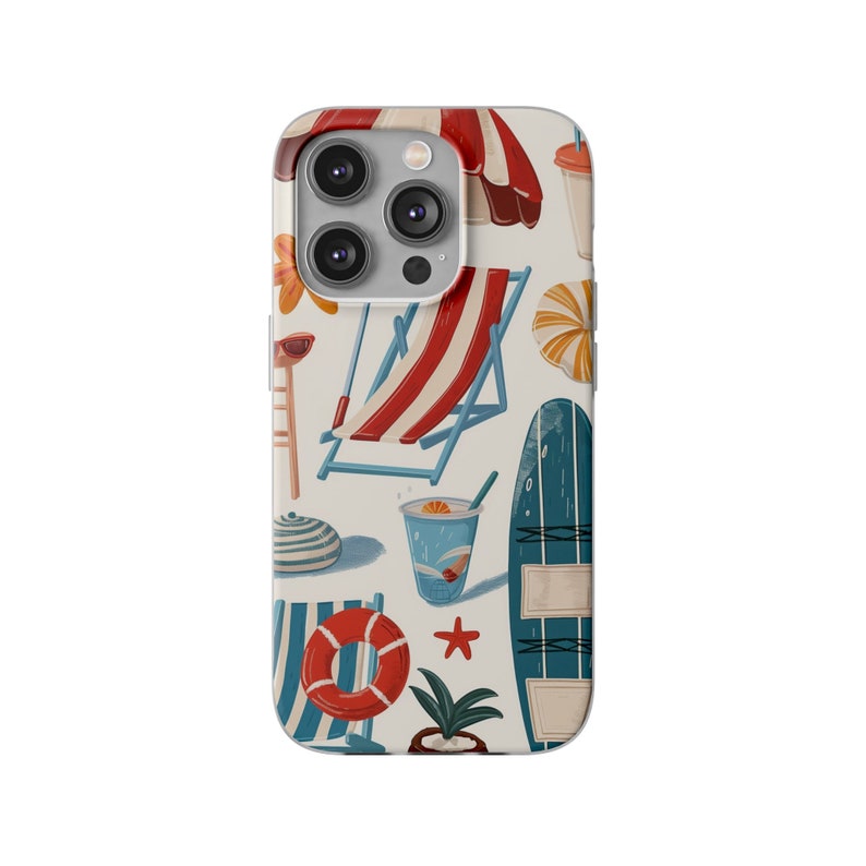 Clip Art Summer Vibes 2 Flexi Cases - Etsy