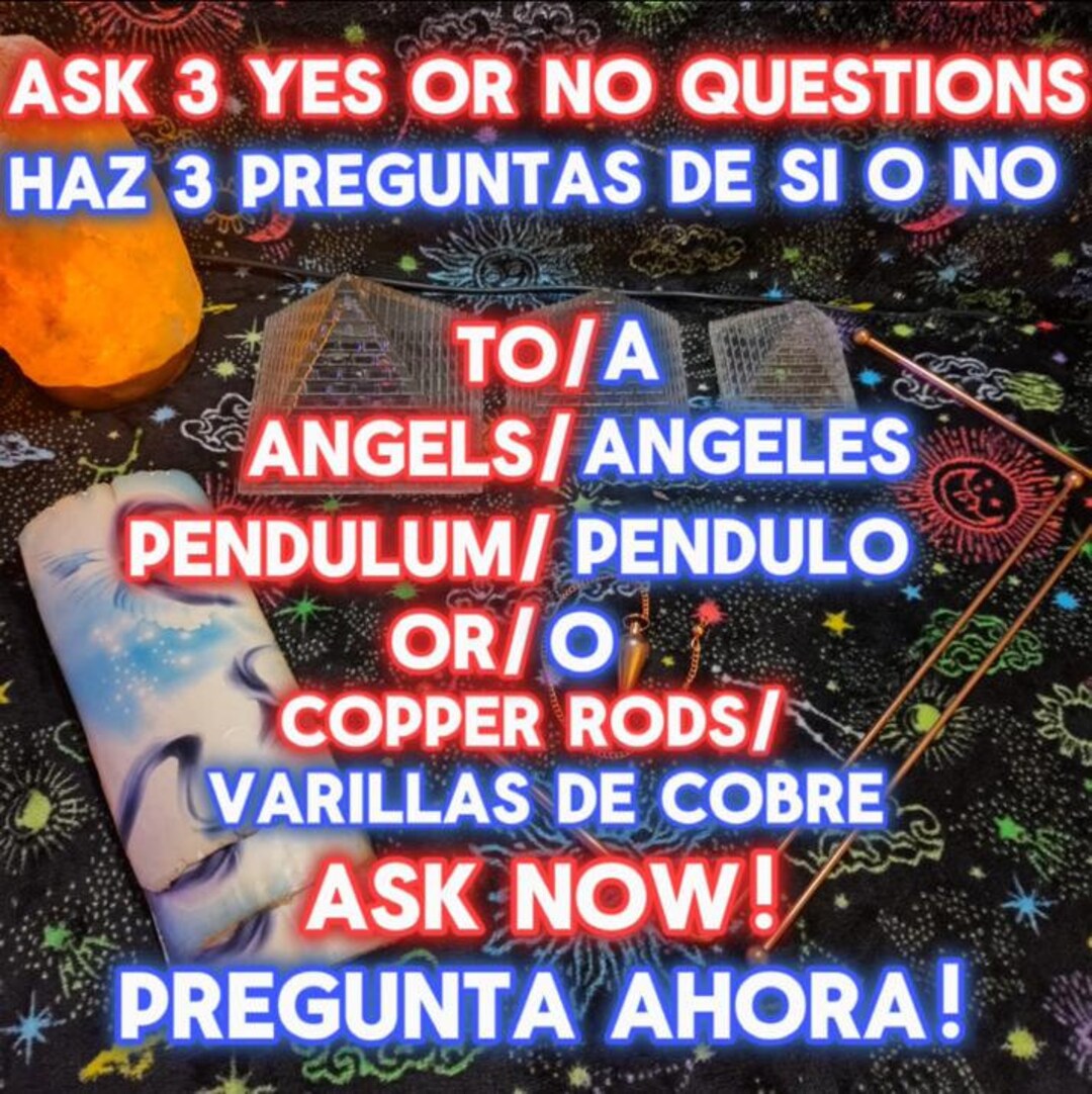 ASAP Answers Ask 3 YES or NO Questions to Angels, Pendulum or Copper ...