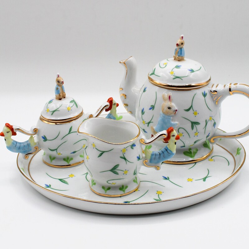 Animal Tea Set - Etsy