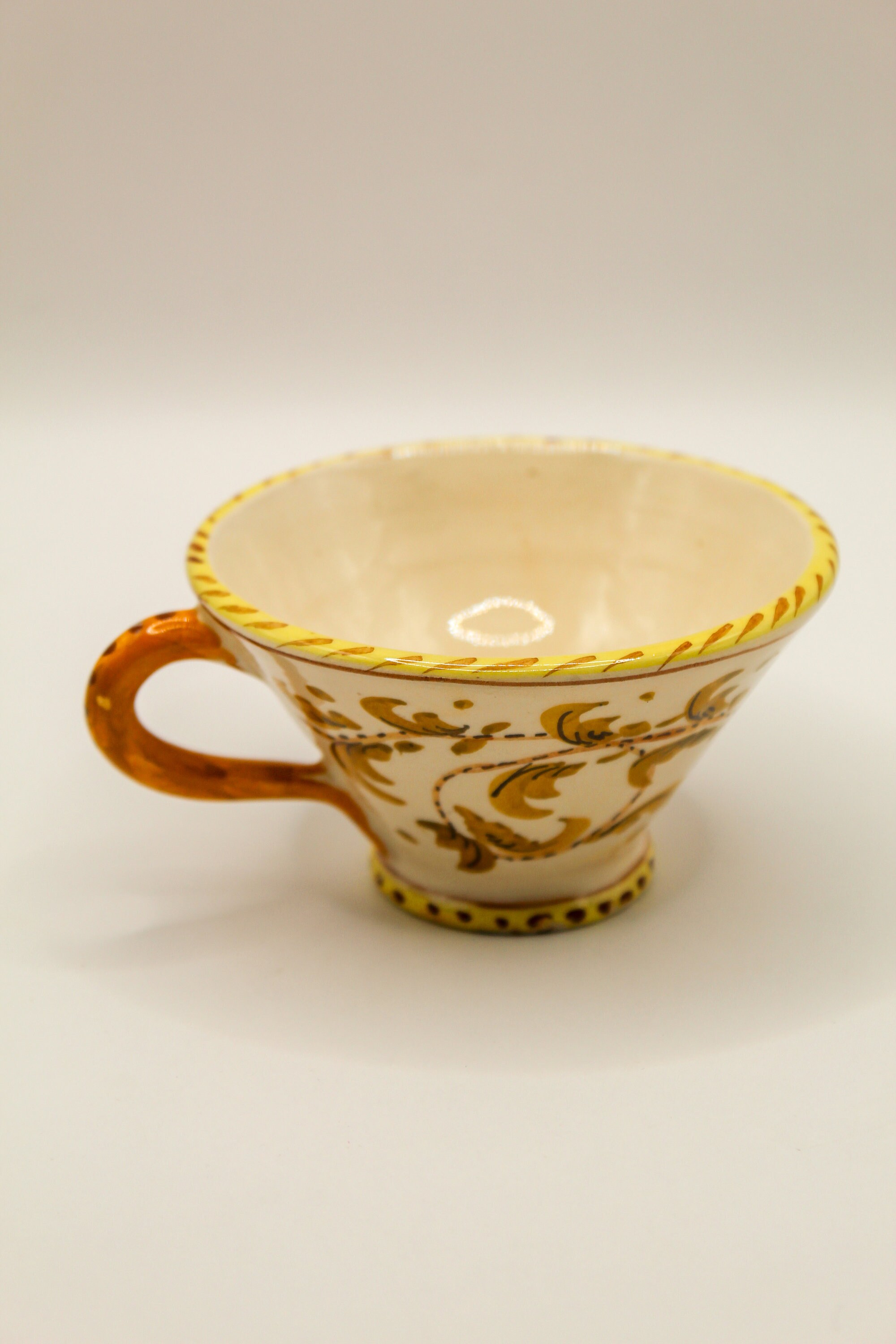 Vintage Italian Styled Tea Cup - Etsy