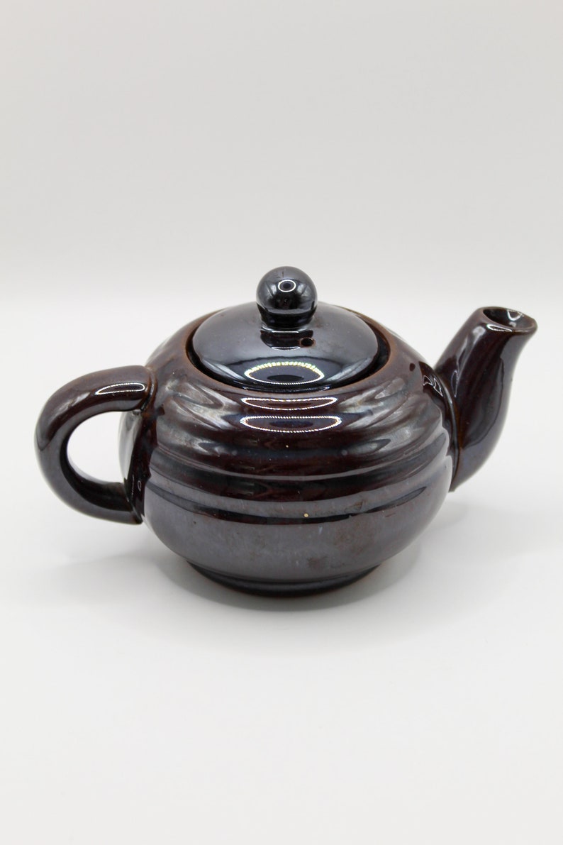 Dark Purple Tea Pot - Etsy