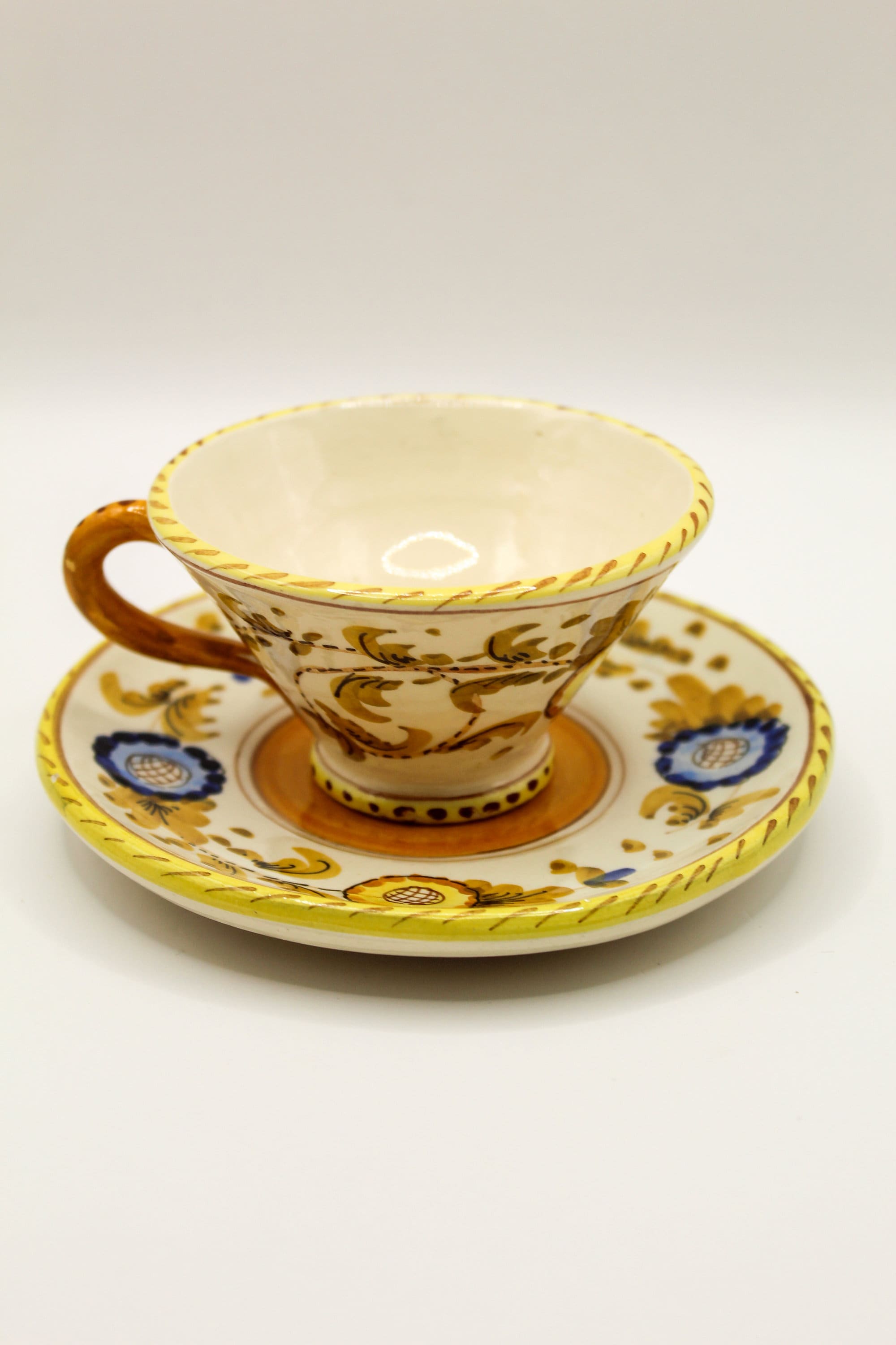 Vintage Italian Styled Tea Cup - Etsy