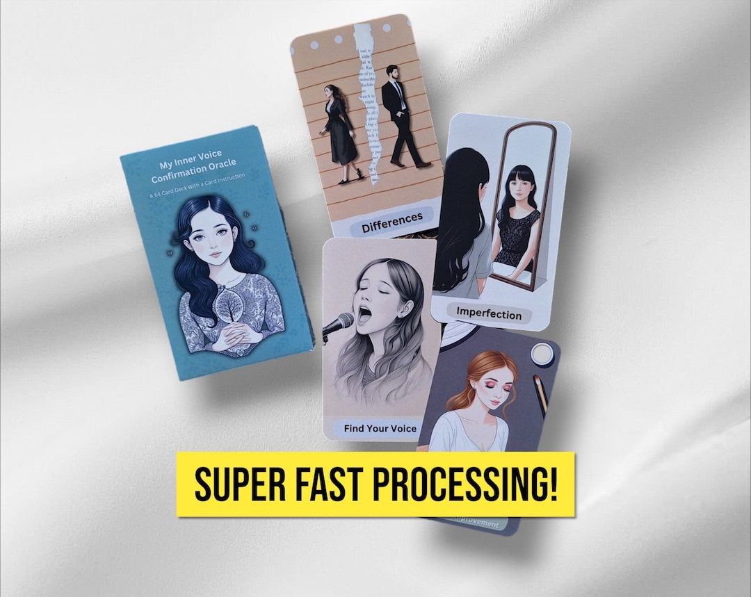 Intuitive Oracle Cards for Beginners and Psychics, My Inner Voice ...