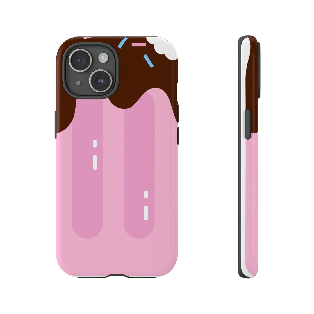 Strawberry Ice-cream Phone Case, Summer Phone Case, Beach Phone Case ...
