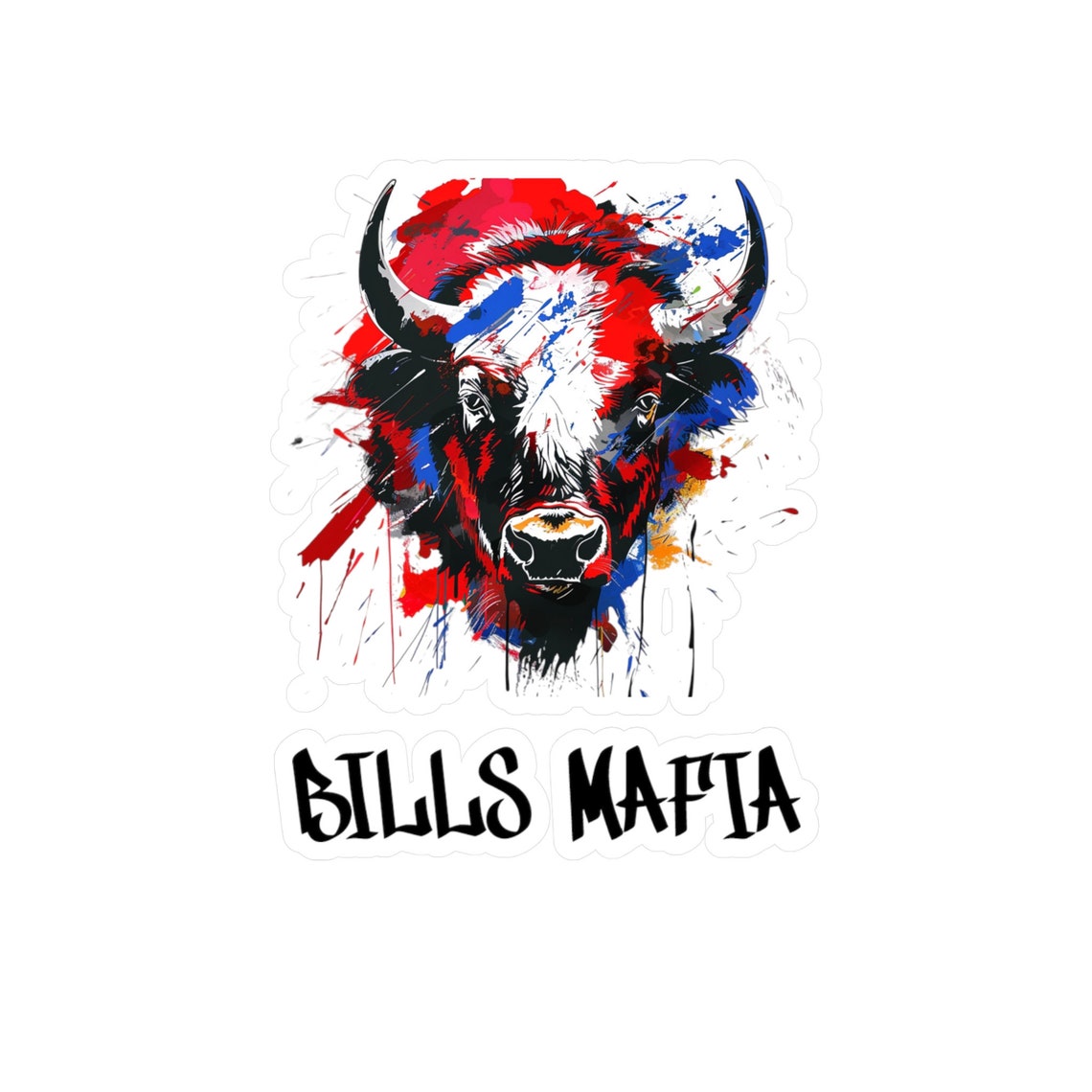 Bills Mafia Kiss-cut Vinyl Decals - Etsy