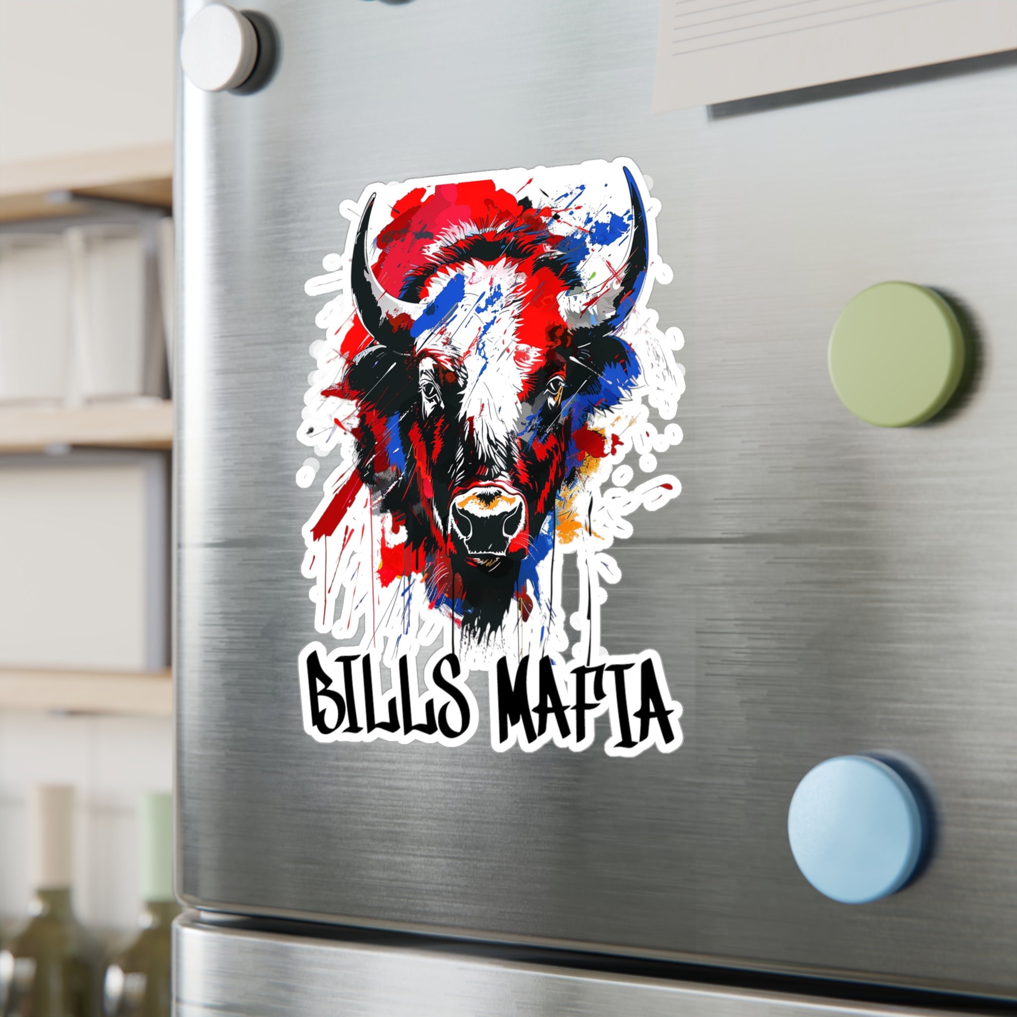 Bills Mafia Kiss-cut Vinyl Decals - Etsy
