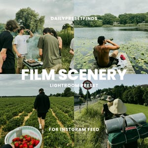 Film Photography Scenery Presets Earthy Outdoor Lightroom Presets ...