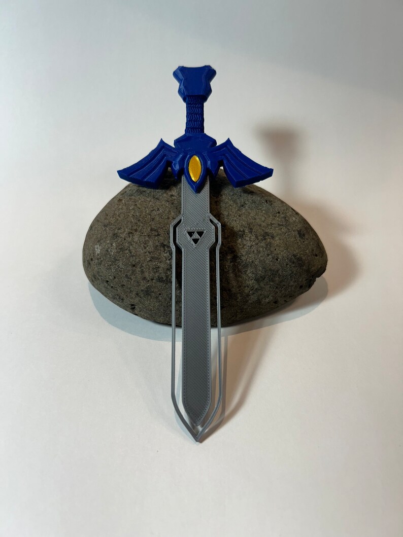 Legend of Zelda Wind Waker: Master Sword Bookmark - Etsy