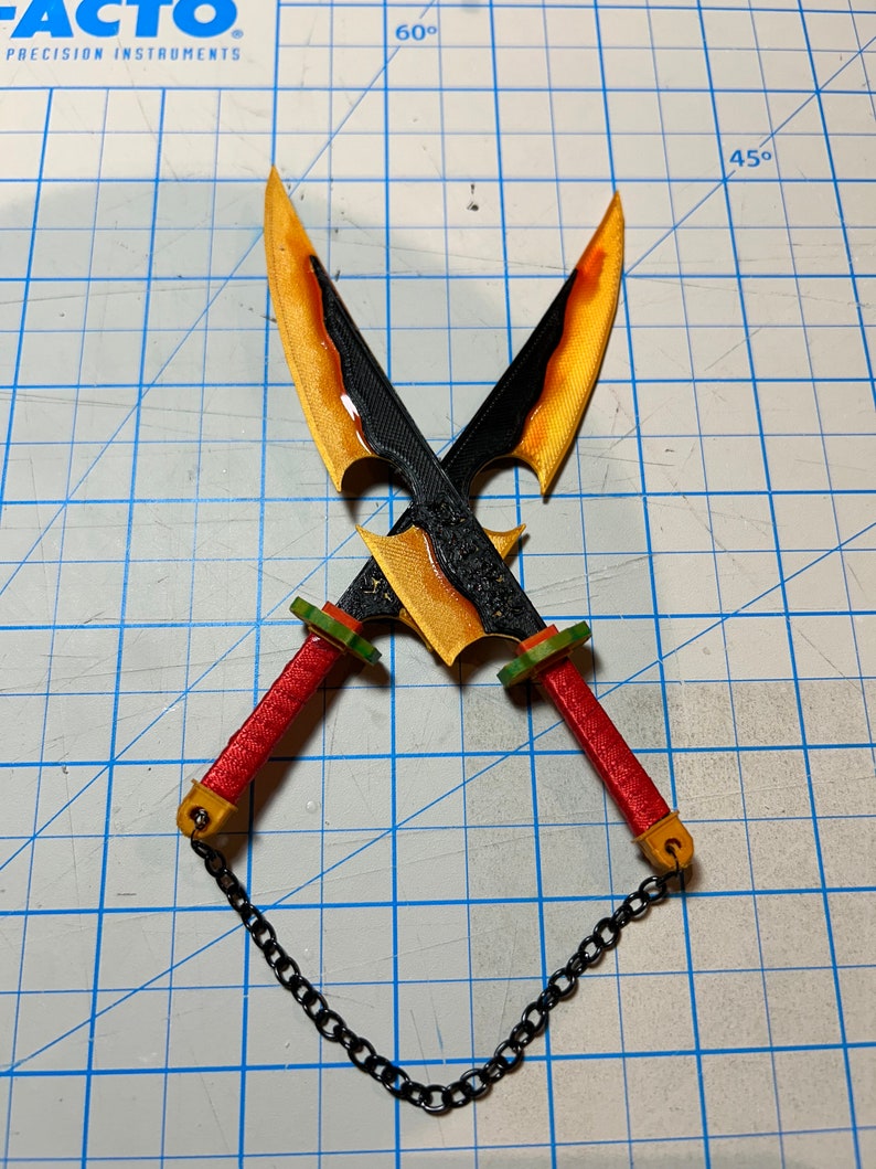 Anime Sword Bookmark: Demon Slayer Sound Hashira Tengen Uzui Sword - Etsy