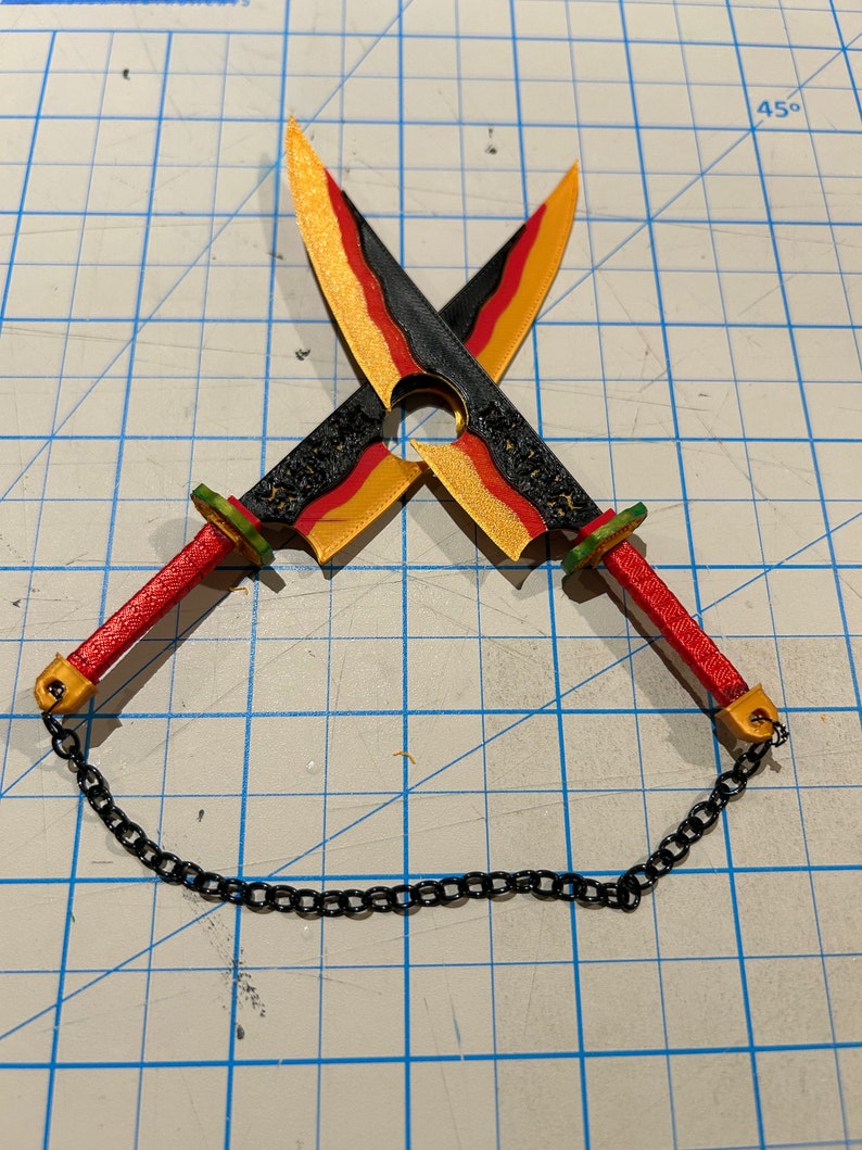 Demon Slayer Sound Hashira Replica Anime Sword Bookmark Demon Slayer ...