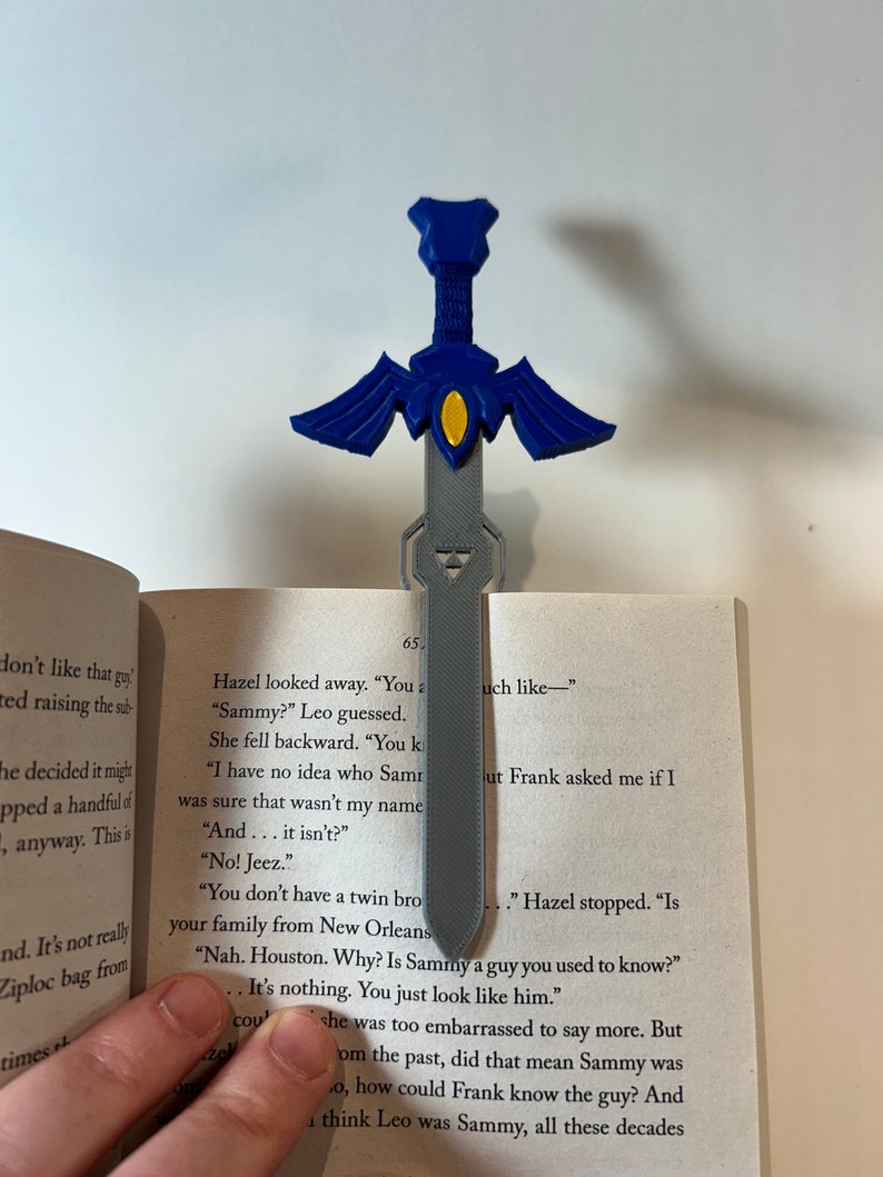 Legend of Zelda Wind Waker: Master Sword Bookmark - Etsy