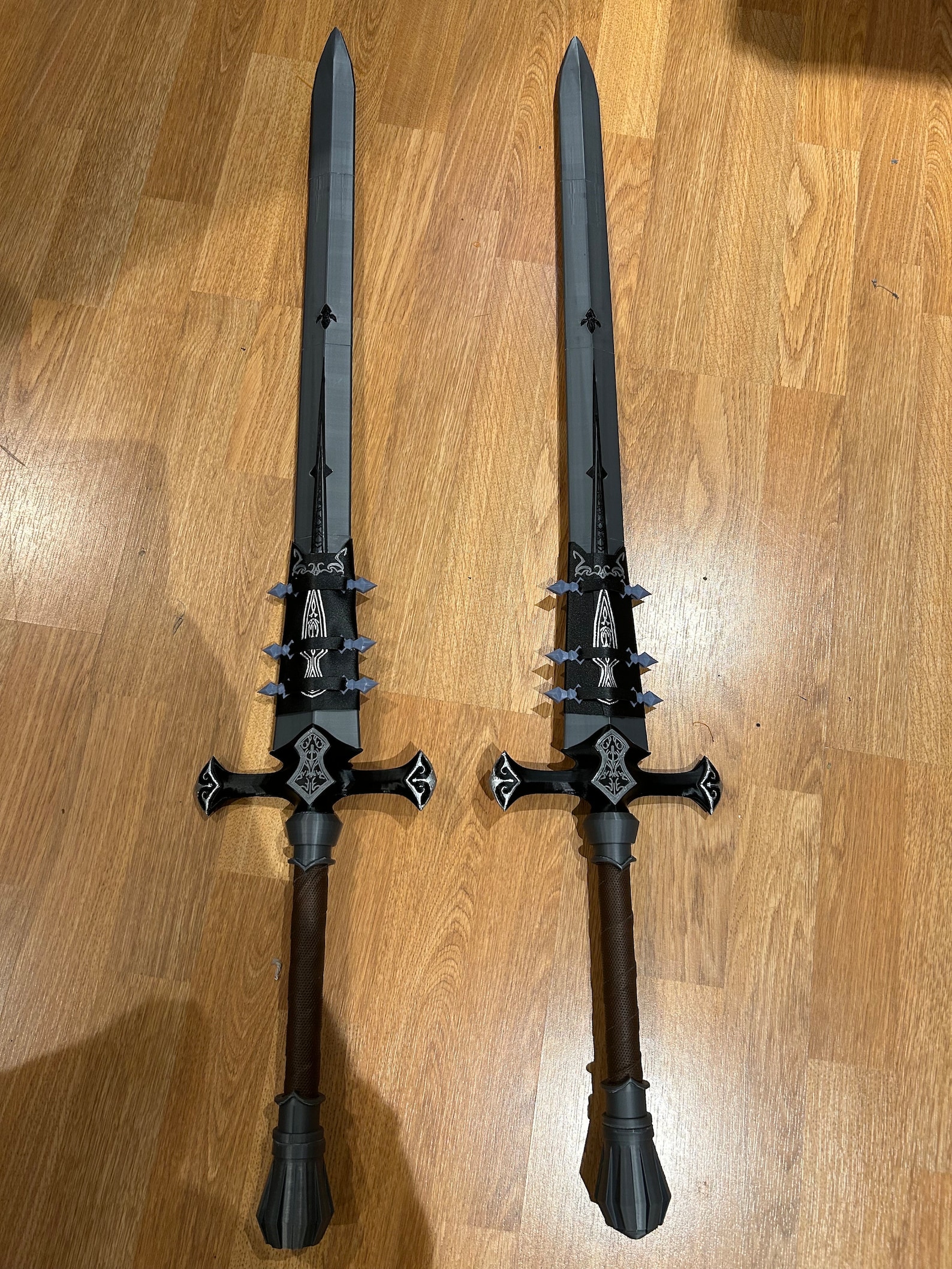 FF14 Viper Cosplay Twinblade Set Dual Functioning Swords for Bold Dual ...