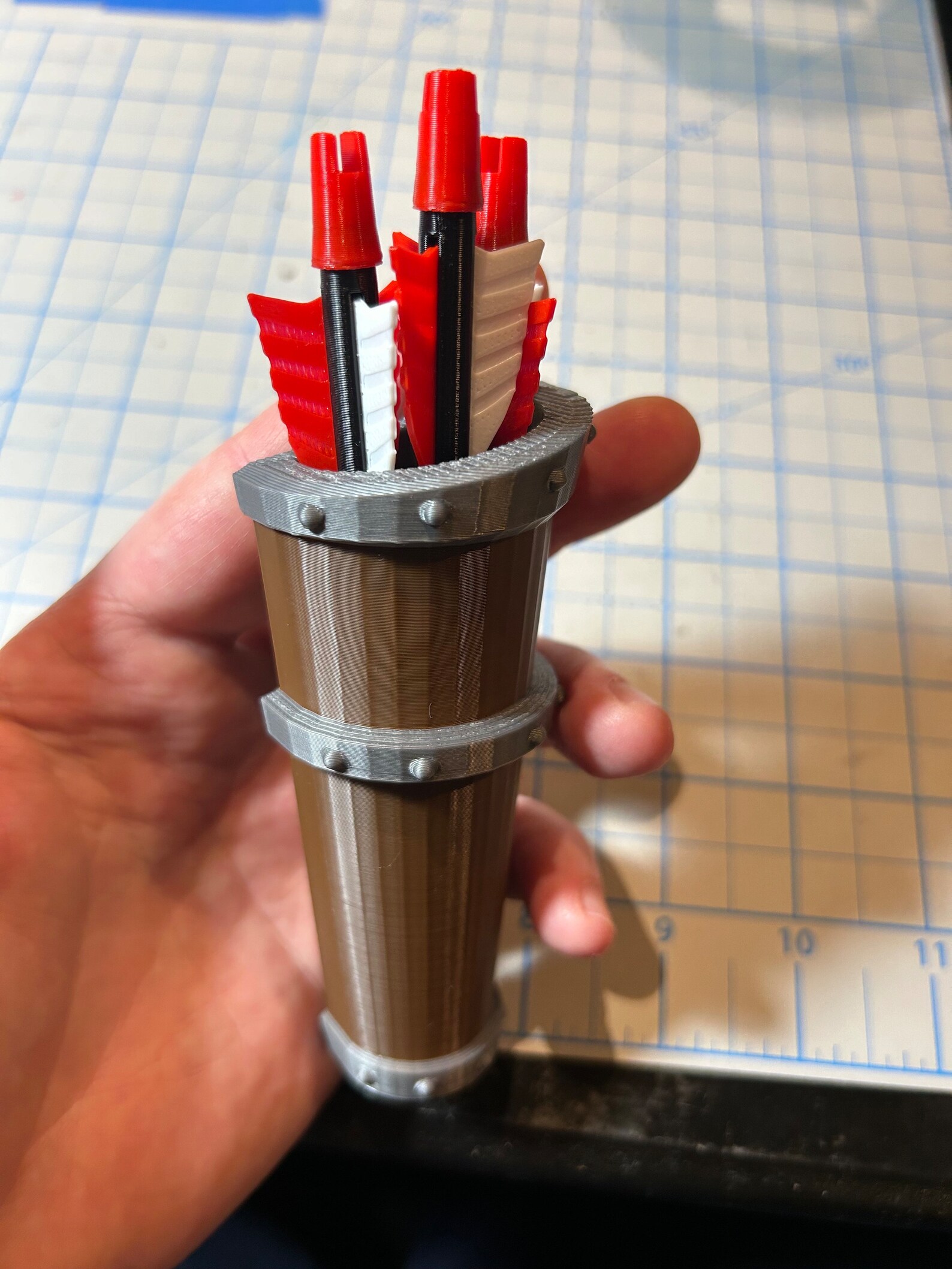 Quirky Bow and Quiver Refrigerator Magnet, Fun Kitchen Decor - Etsy