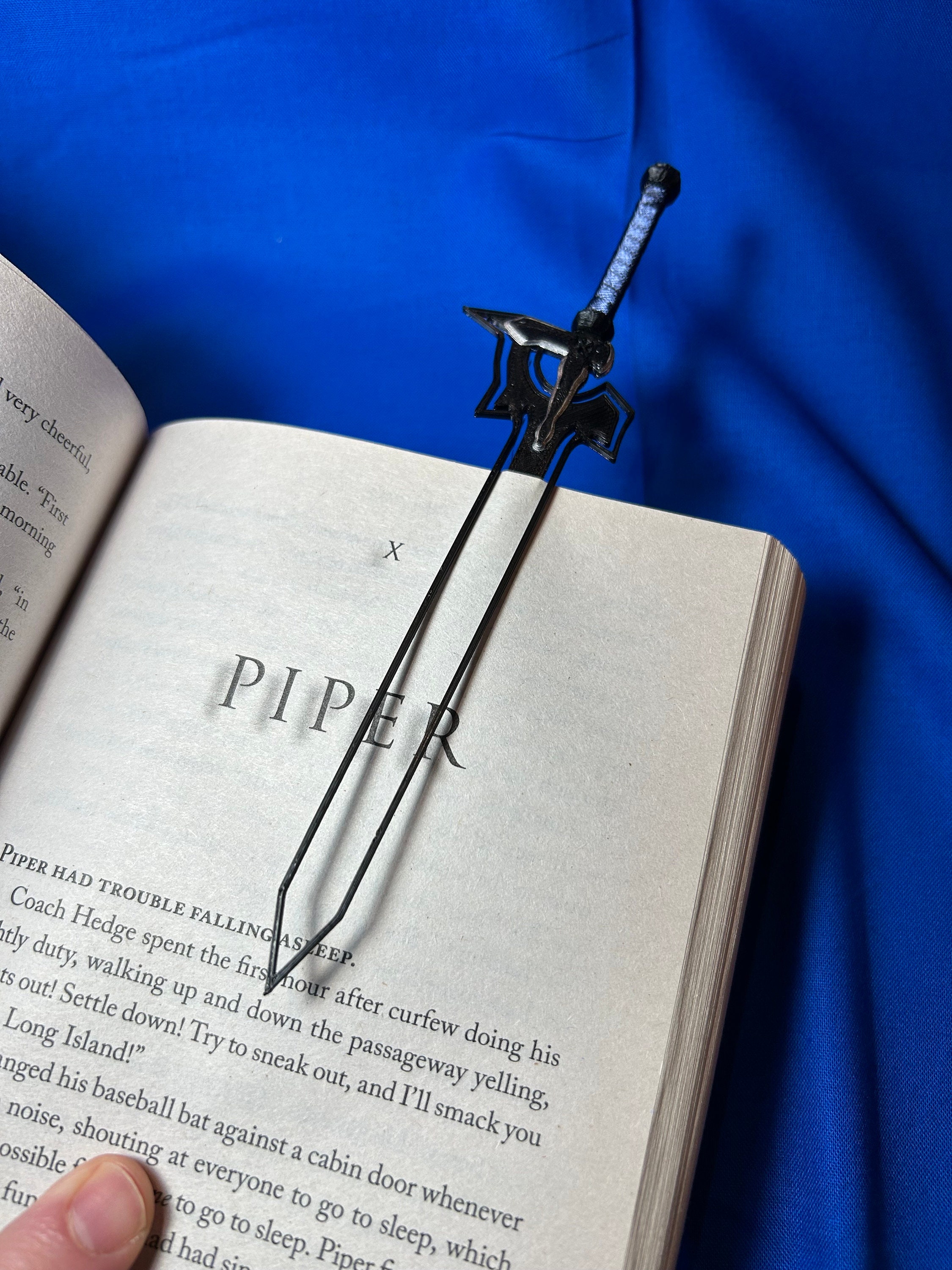 Sword Art Online Kirito's Elucidator Anime Sword Bookmark - Etsy