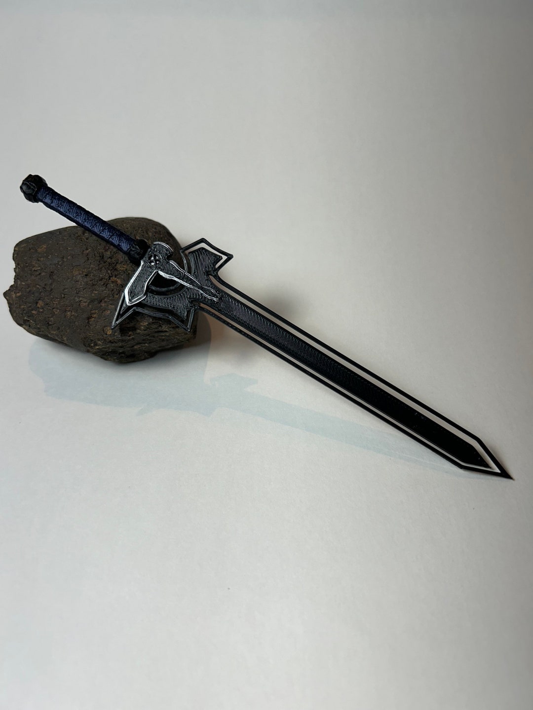 Sword Art Online Kirito's Elucidator Anime Sword Bookmark - Etsy