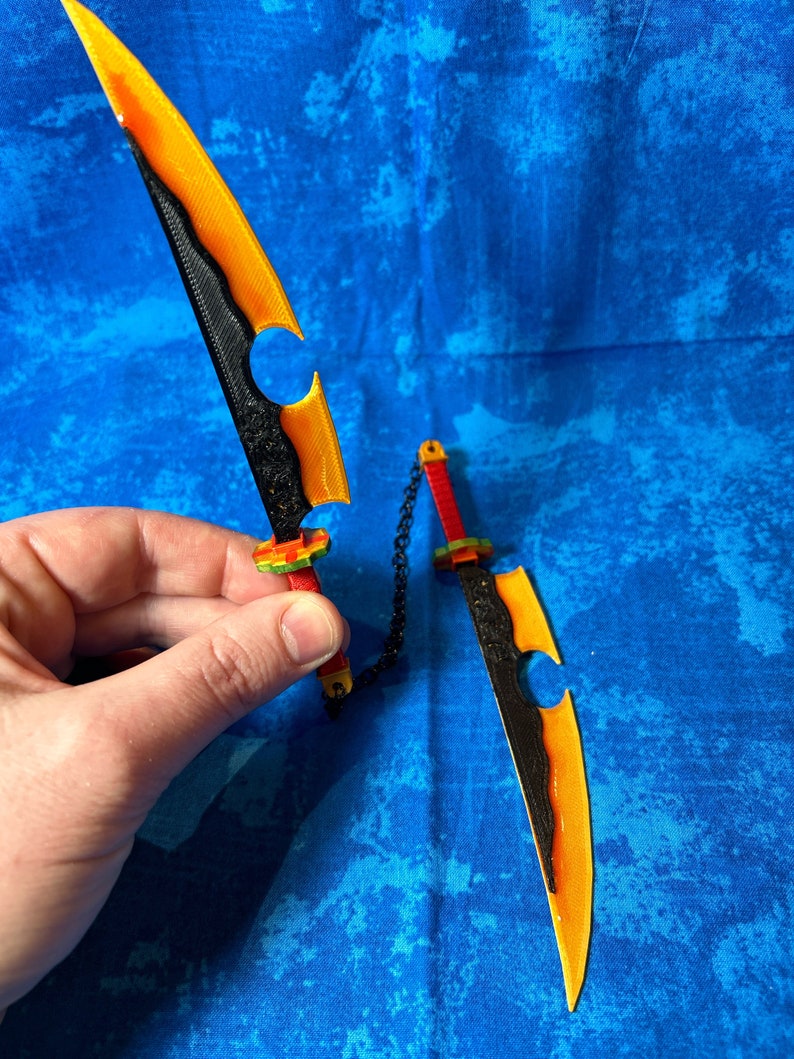 Anime Sword Bookmark: Demon Slayer Sound Hashira Tengen Uzui Sword - Etsy