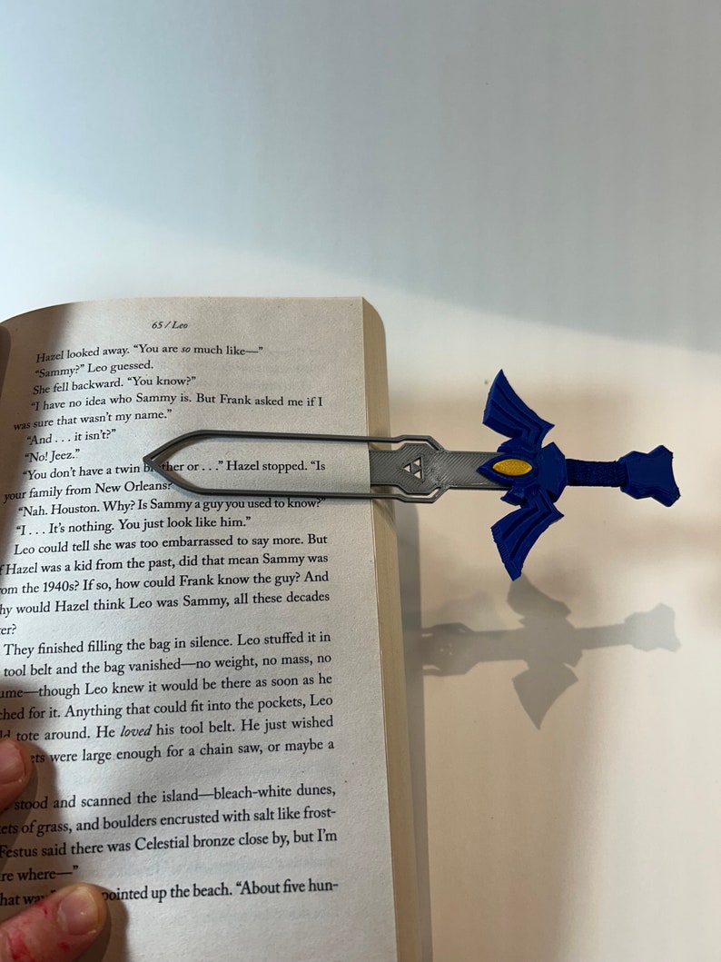 Legend of Zelda Wind Waker: Master Sword Bookmark - Etsy
