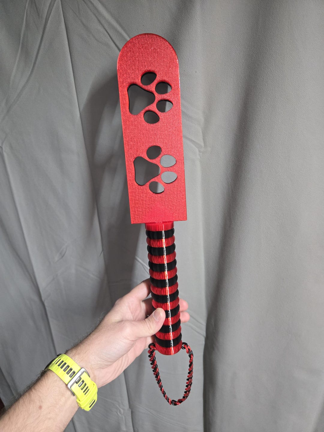 3D Printed Puppy Paw Print BDSM Paddle – Custom Flexible Impact Toy - Etsy