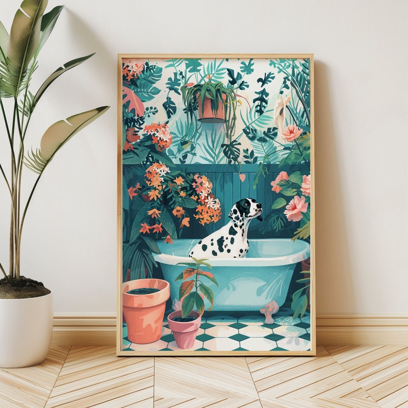 Dalmatian Wall Art - Etsy