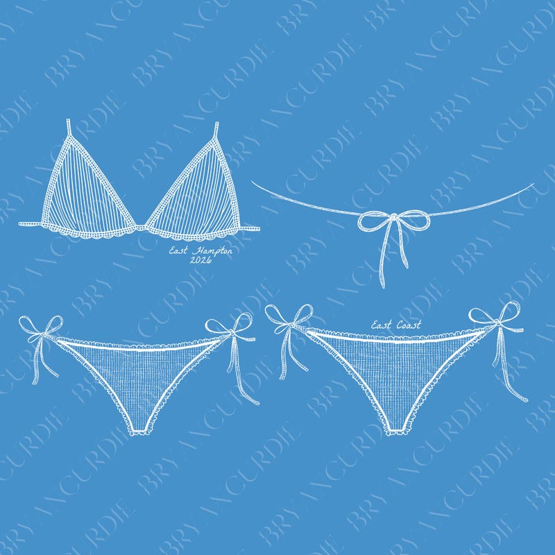 Coquette Beach Prints - Etsy