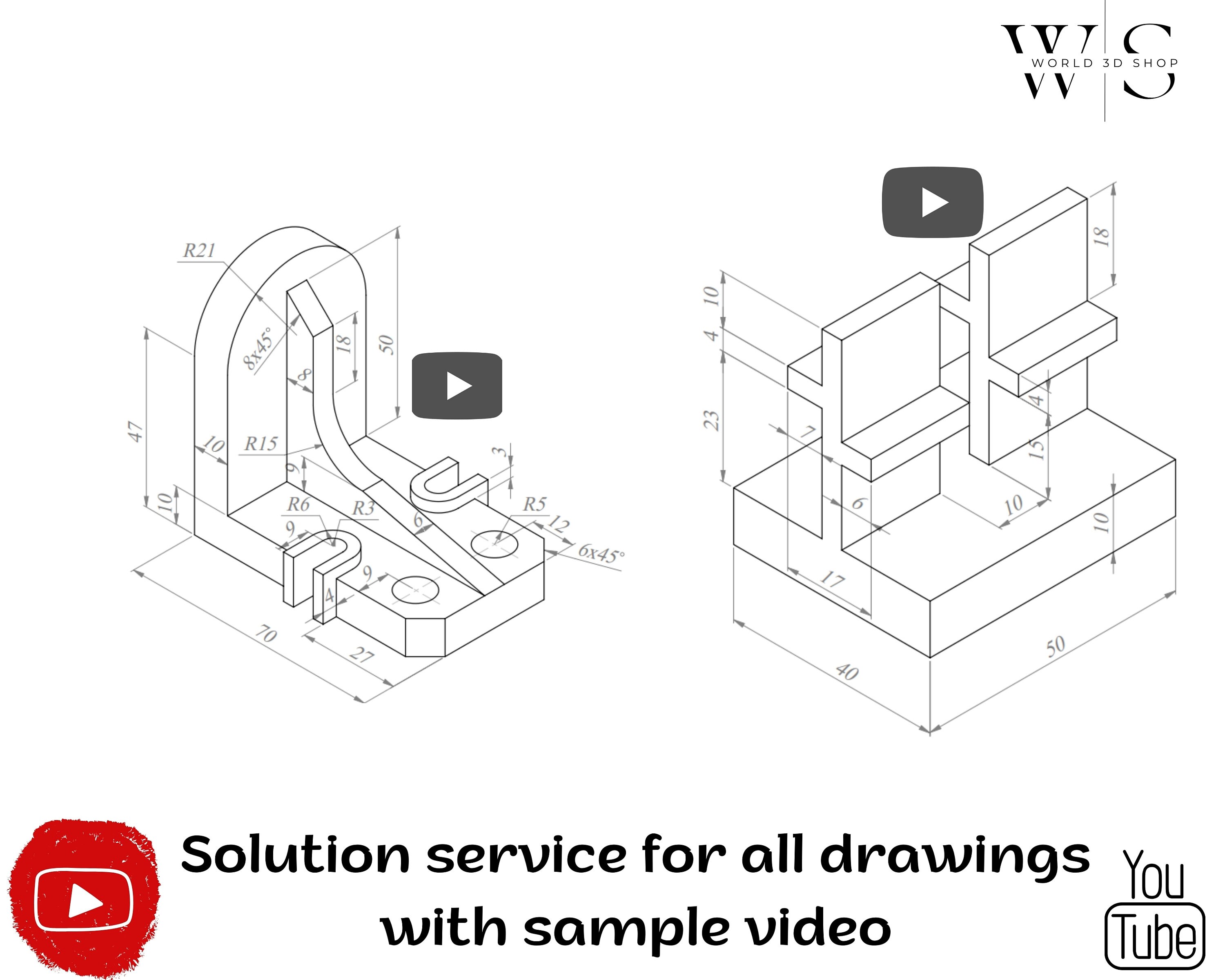 3D Drawing Examples Solidworks Full Version Lifetime 3D 3D Design ...