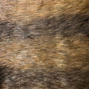 New Brown Wolf Long Hair Faux Fur - Etsy