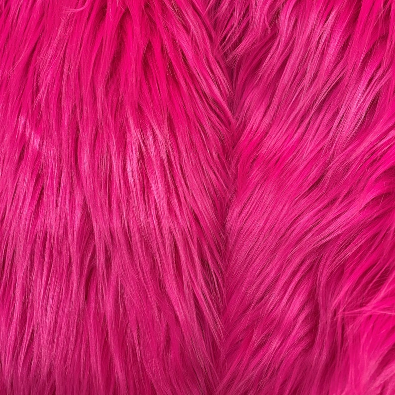 Shaggy Long Hair Pile Faux Fur - Etsy