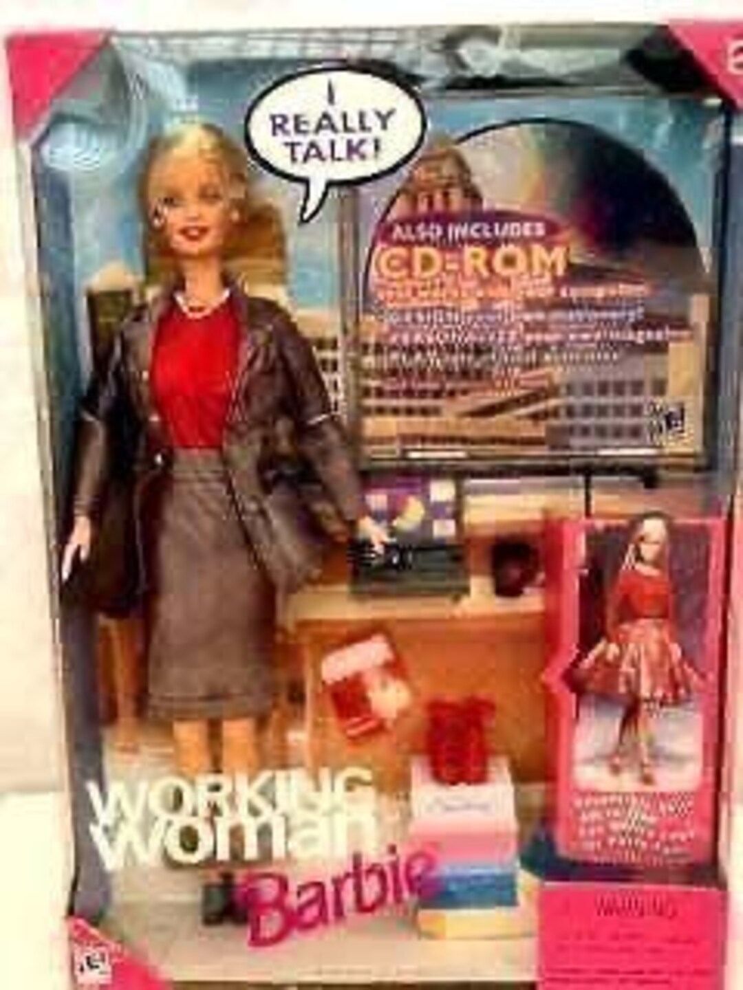 Working Woman Barbie...1999 Career Collection..vintage Career Barbie ...