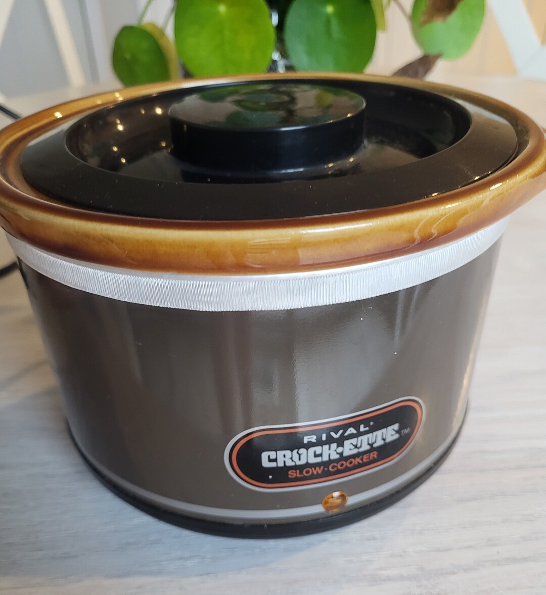 Vintage, 1970s, Rival Crock-ette, Mini Crock Pot, Slow Cooker With Lid ...