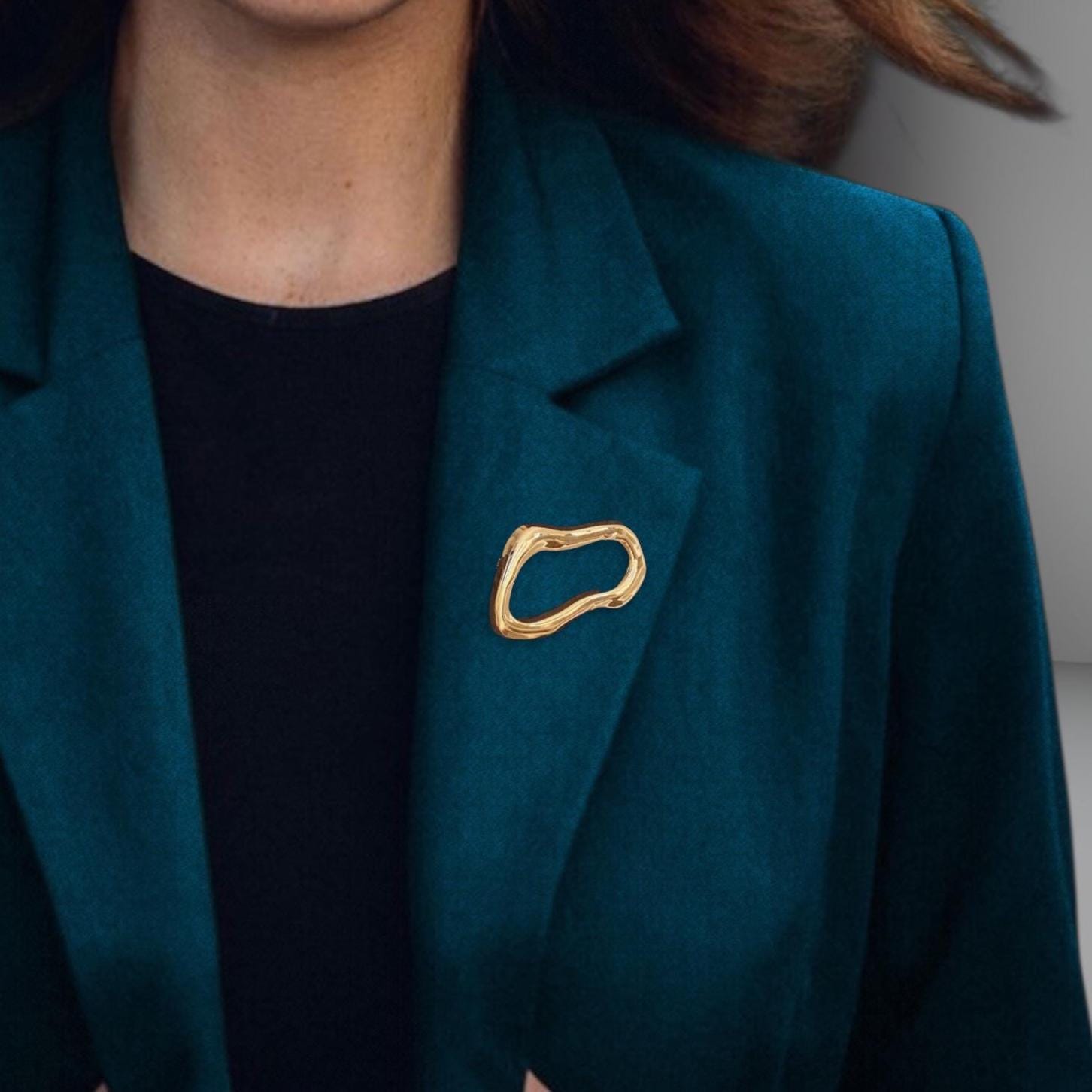 2026 Popular Elegant Gold Brooch Pin, Designer Brooch, Trendy Brooch ...