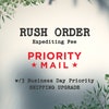 24 Hour Rush Order + Priority Mail USPS Shipping (continental US Orders ...