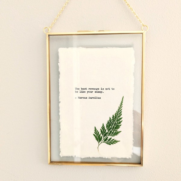 Framed Quote - Etsy