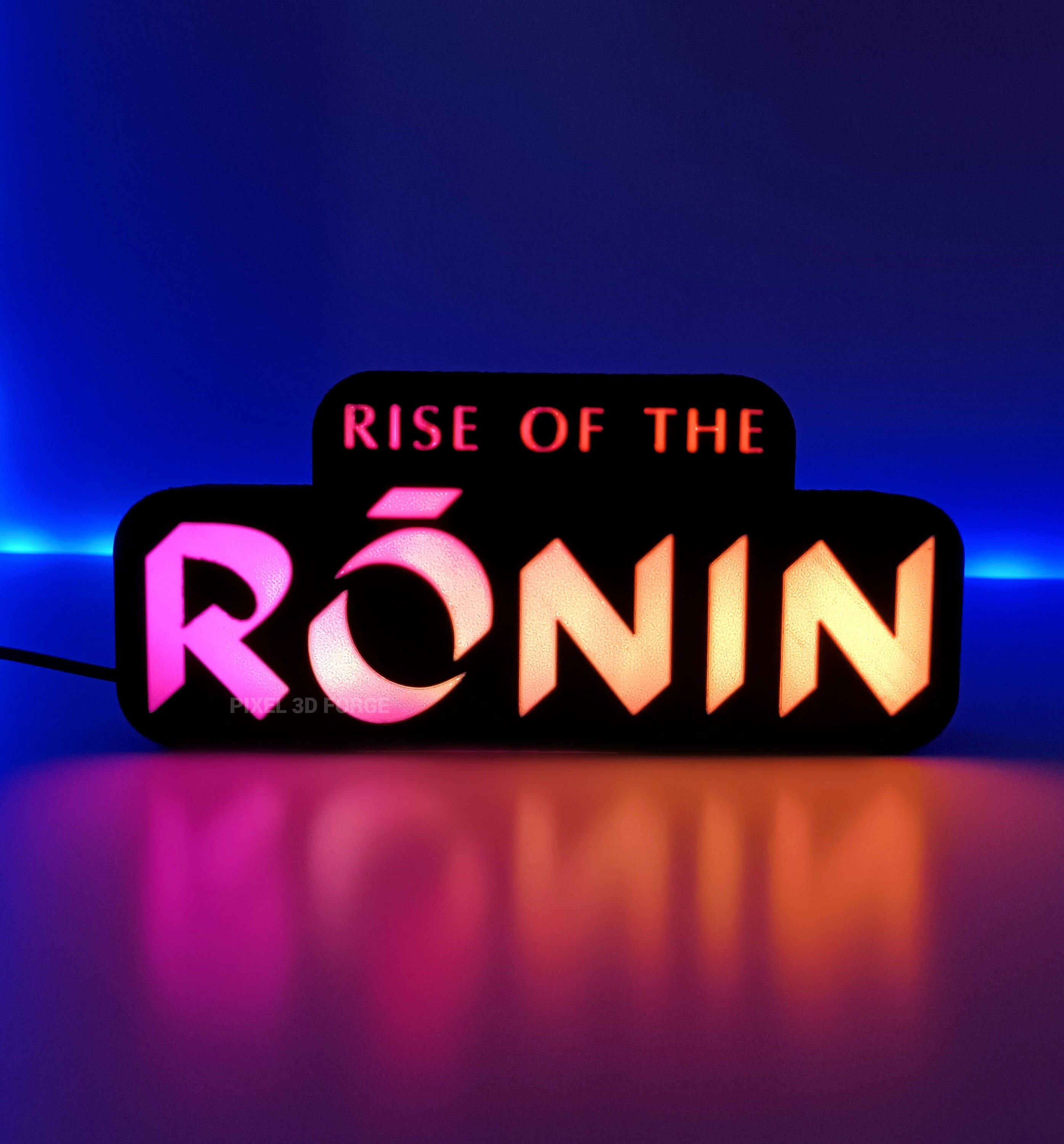 Rise of the Ronin RGB LED Lamp, Rise of the Ronin Light Box - Etsy