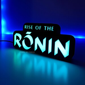 Rise of the Ronin RGB LED Lamp, Rise of the Ronin Light Box - Etsy