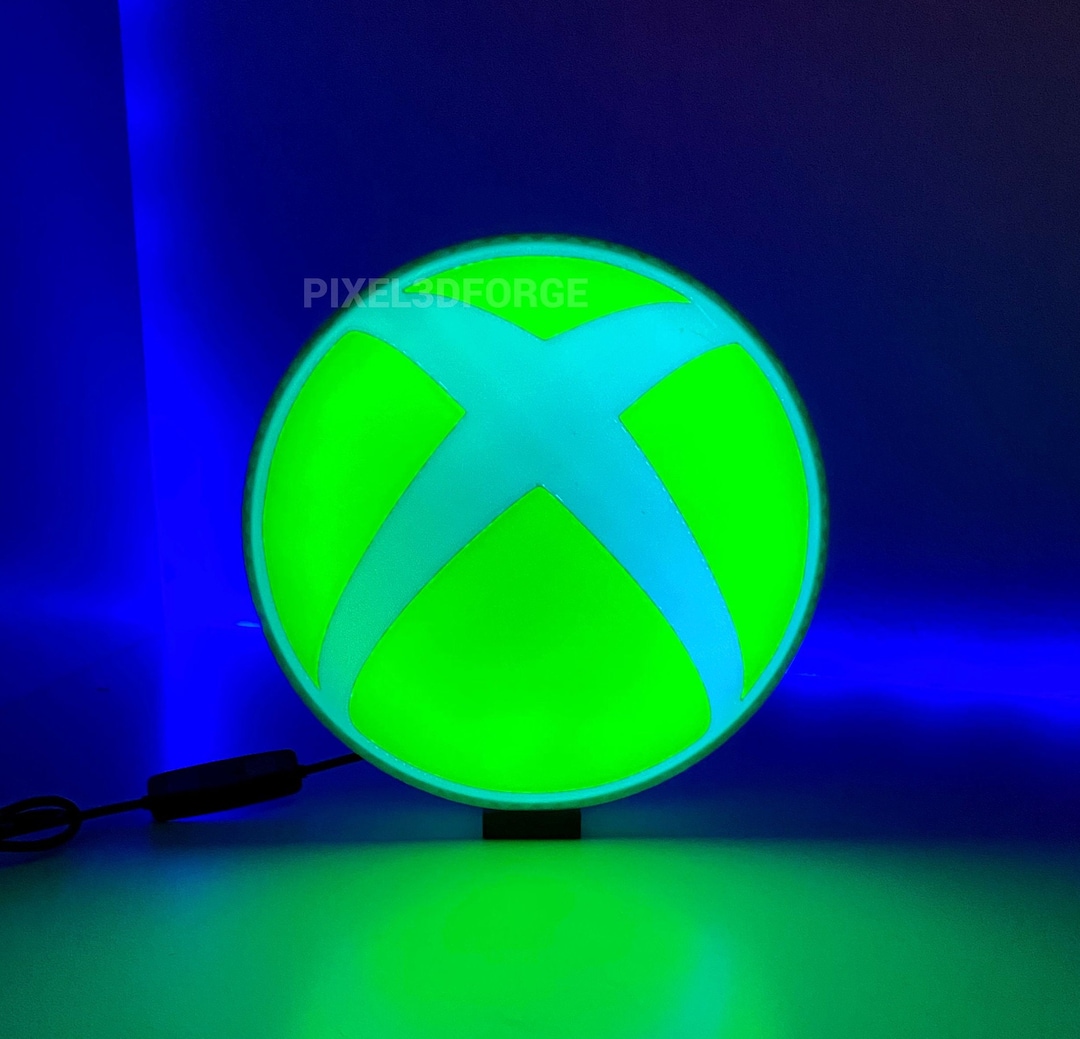 Xbox RGB LED Lamp, Xbox Logo Light Box - Etsy