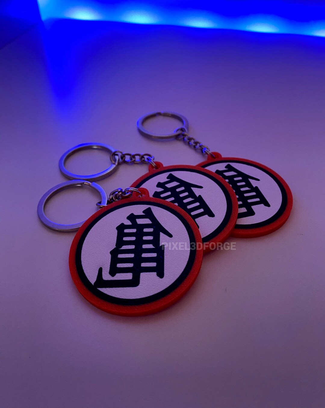 Dragon Ball Kame Keychain, DB Kame Logo Keyring - Etsy