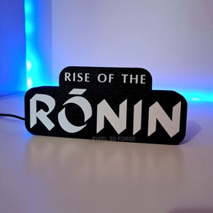 Rise of the Ronin RGB LED Lamp, Rise of the Ronin Light Box - Etsy