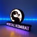 Mortal Kombat RGB LED Lamp, MK Light Box - Etsy