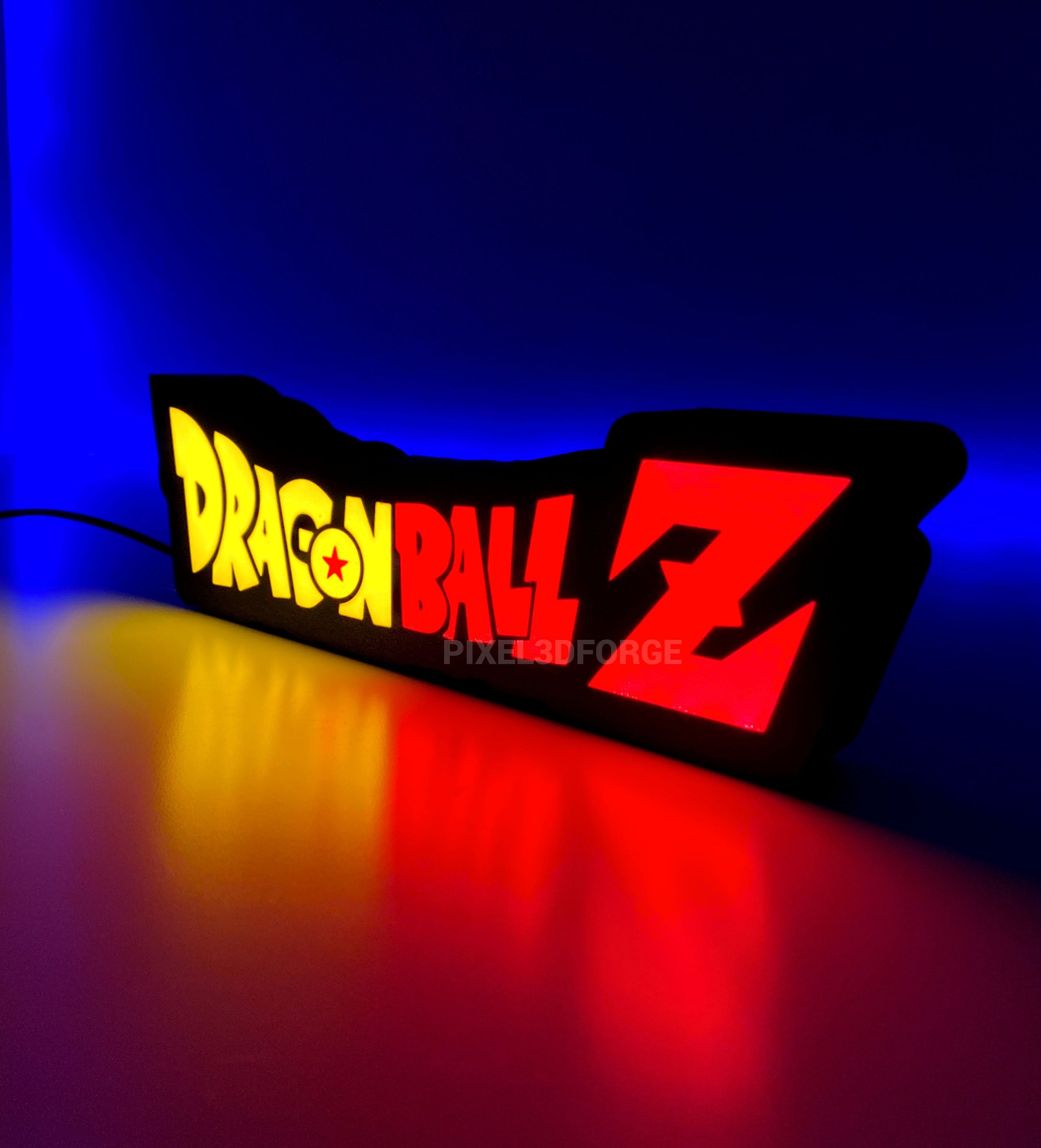 Dragon Ball Z LED Lamp, DBZ Light Box - Etsy