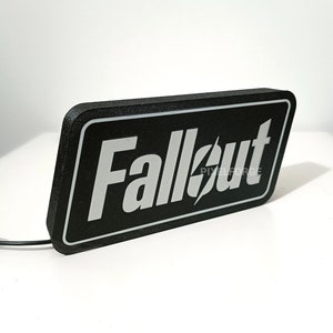 Fallout RGB LED Lamp, Fallout Light Box - Etsy